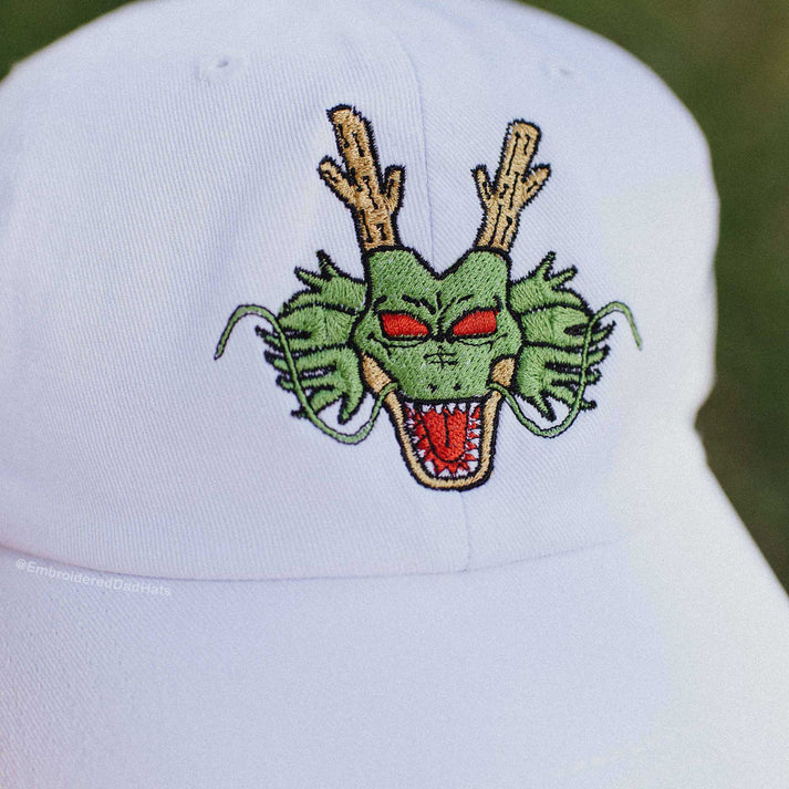 Shenron Dragon Anime Embroidered Hat – Embroidered Dad Hats